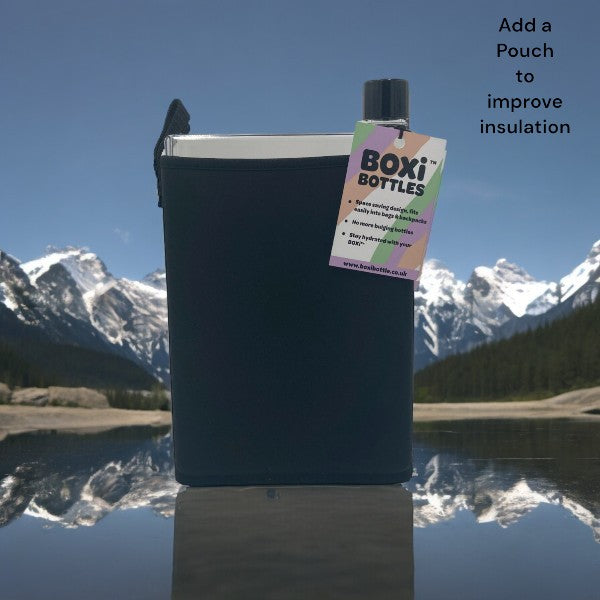 Flat Pack Water Hydration Bottle:420ml: Fit Handbags Backpacks ...